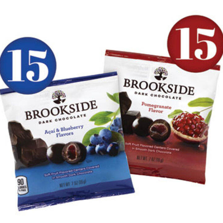Brookside Dark Chocolate | Acai & Blueberry | Pomegranate Flavor ...