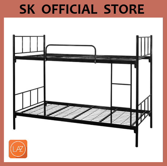 Double Decker Single Bedframe Katil Besi Dua Tingkat Metal Bedroom ...