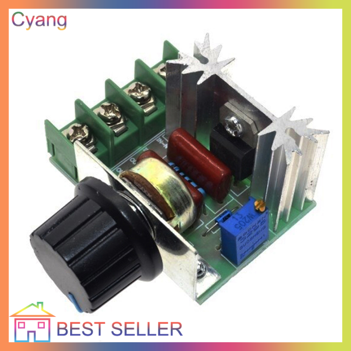 Cyang High Quality 2000W AC 220V SCR Electronic Voltage Regulator ...