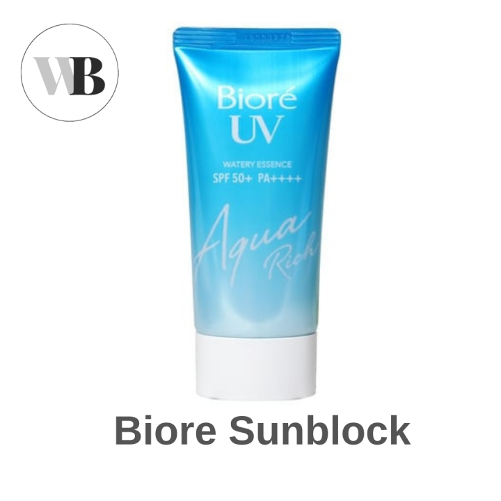 Authentic BIORE UV Aqua Rich Watery Essence Sunscreen Rich Water Gel ...