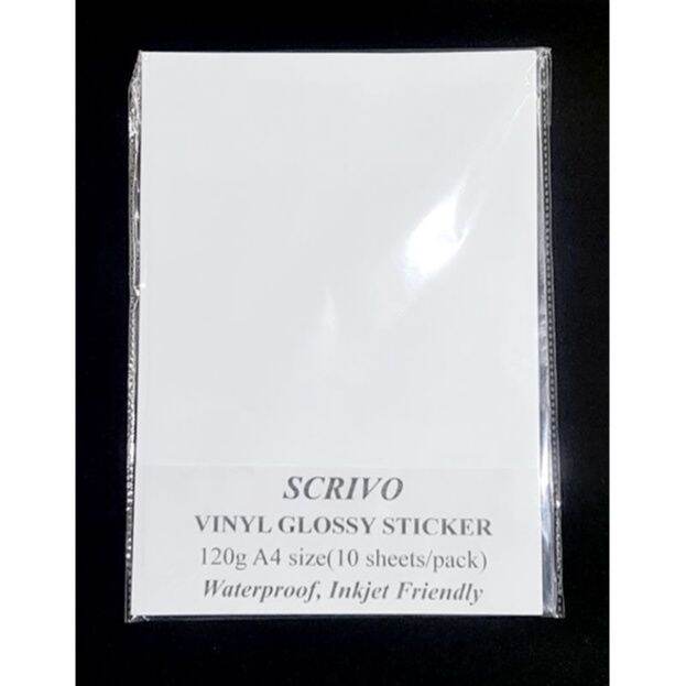 Scrivo Vinyl Glossy Sticker | Lazada PH