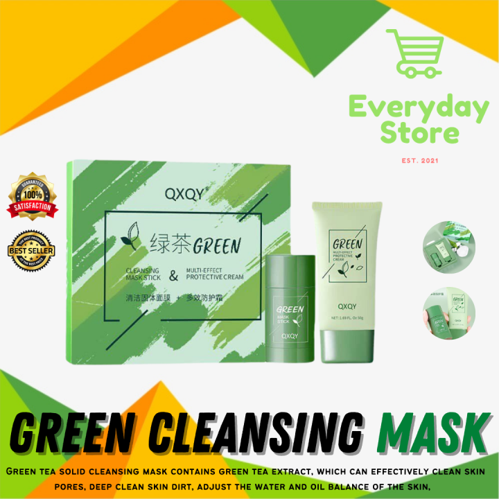 Green Tea Mask remove blackheads Acne Cleansing Beauty Skin ...