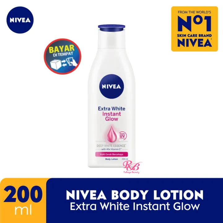 Nivea Body Lotion Extra White Instant Glow 200ml Lazada Indonesia