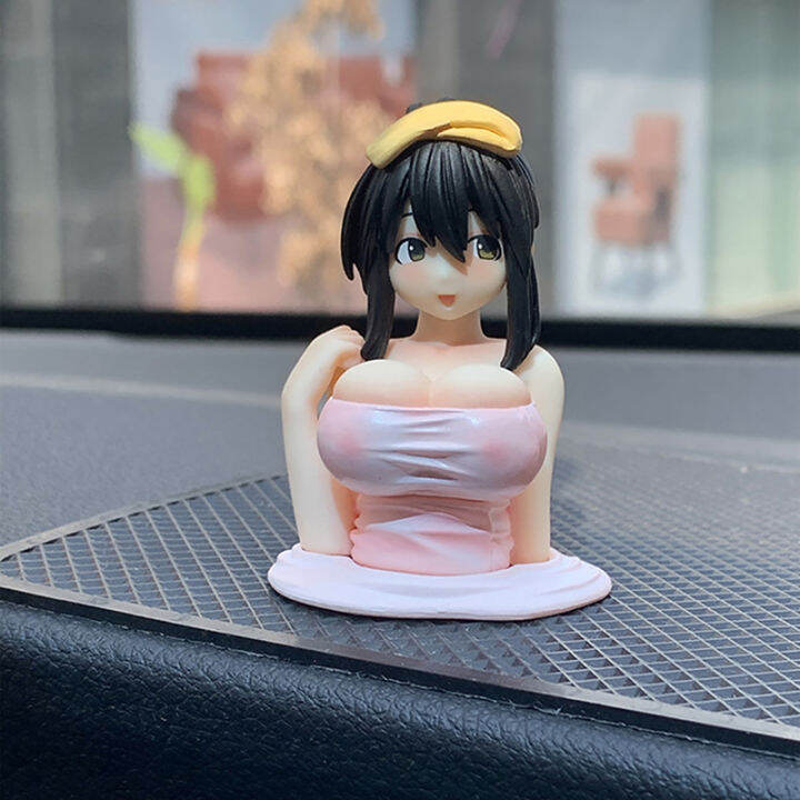 Skinye [ready Stock] Kawayi Anime Shaking Boobs Console Dashboard