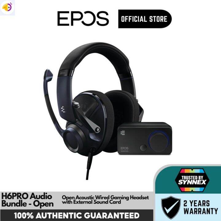 (ส่งฟรี) ลด 50% (พร้อมส่ง)EPOS (หูฟัง) H6PRO Audio Bundle - Open Wired ...