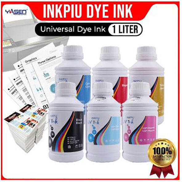 Inkpiu Dye Ink UV Ink 1L 6 Colors Universal Dye Ink | Lazada PH Inkpiu Dye Ink UV Ink 1L 6 Colors Universal Dye Ink | Lazada PH