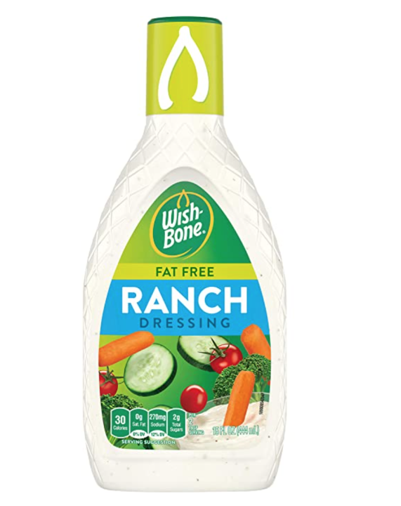 WISHBONE SALAD DRESSING FAT FREE RANCH 15OZ | Lazada