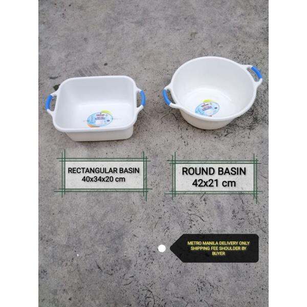 orocan basin white 20liter plangana (for other logistic sf not yet ...
