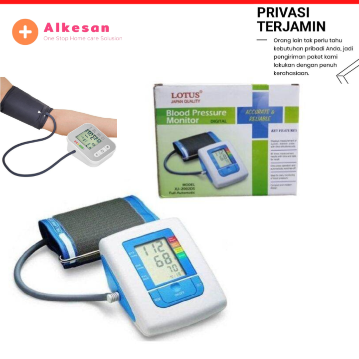 Tensimeter Digtal Lotus Tensi Tensimeter Darah Digital Akurat Otomatis ...