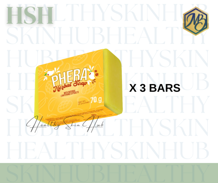 Mixtrue Beauty PHERA HERBAL SOAP 70g (3pcs) | Lazada PH