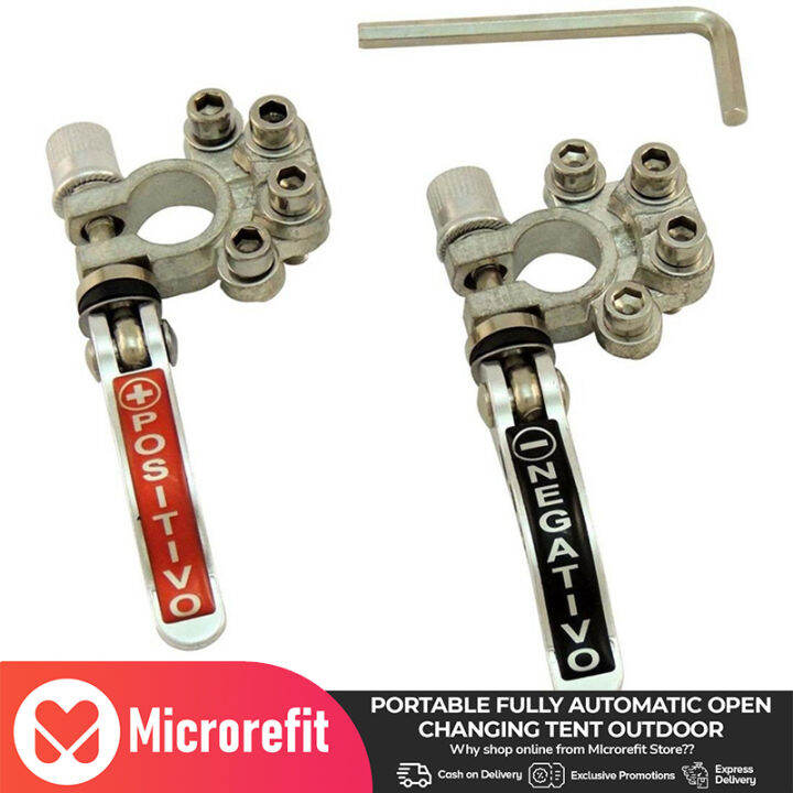 Battery terminal quick release battery clip porous wiring clip tin ...