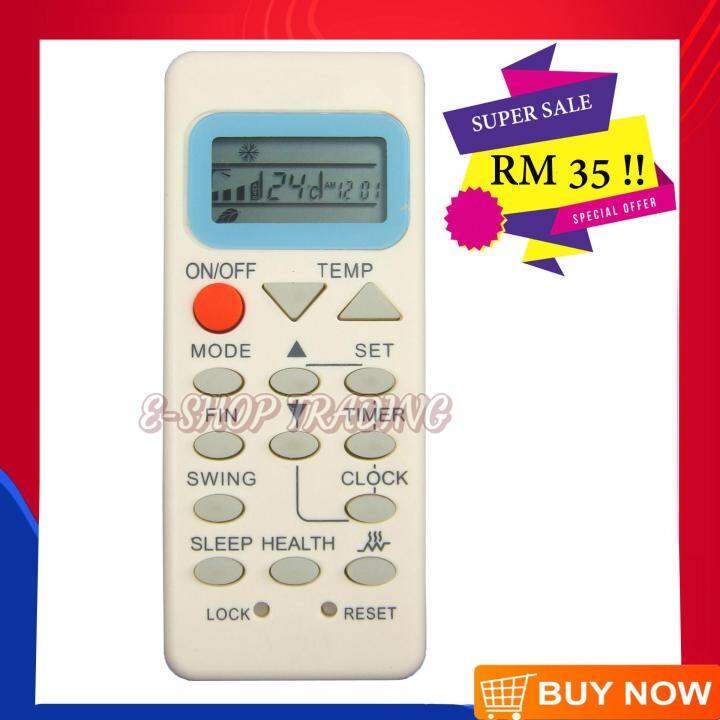 RCS-07RS SANYO AIR CONDITIONING REMOTE CONTROL | Lazada