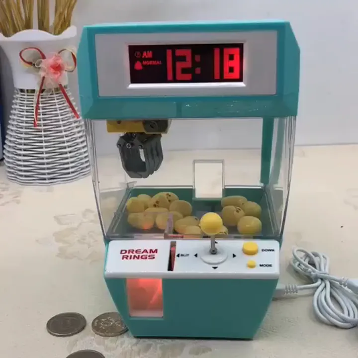 Coin Operated Candy Grabber Doll Balls Catcher Board Game Fun Toys Mini ...