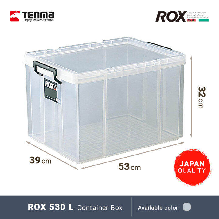 TENMA ROX 530 Container Box/ Kotak Penyimpanan Serbaguna/ Storage Box | Lazada Indonesia