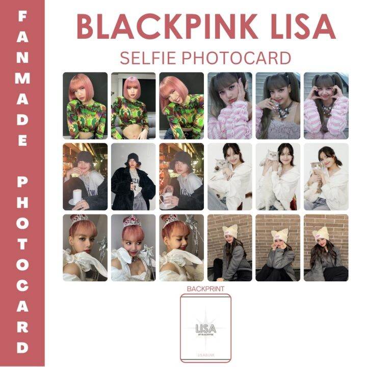 BLACKPINK LISA FANMADE PHOTOCARD | Lazada PH