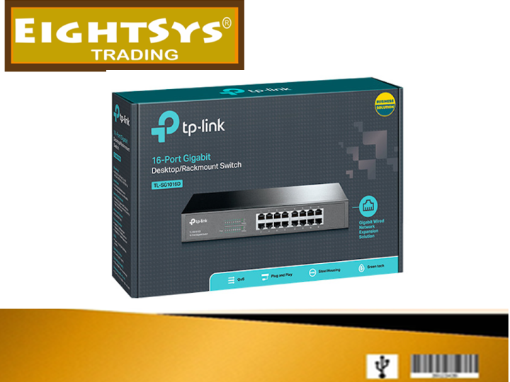 TP-Link TL-SG1008 8-Port Gigabit Desktop/Rackmount Switch | Lazada PH