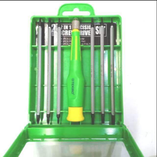 Tekiro - Obeng Presisi Set 12 In 1 | Lazada Indonesia