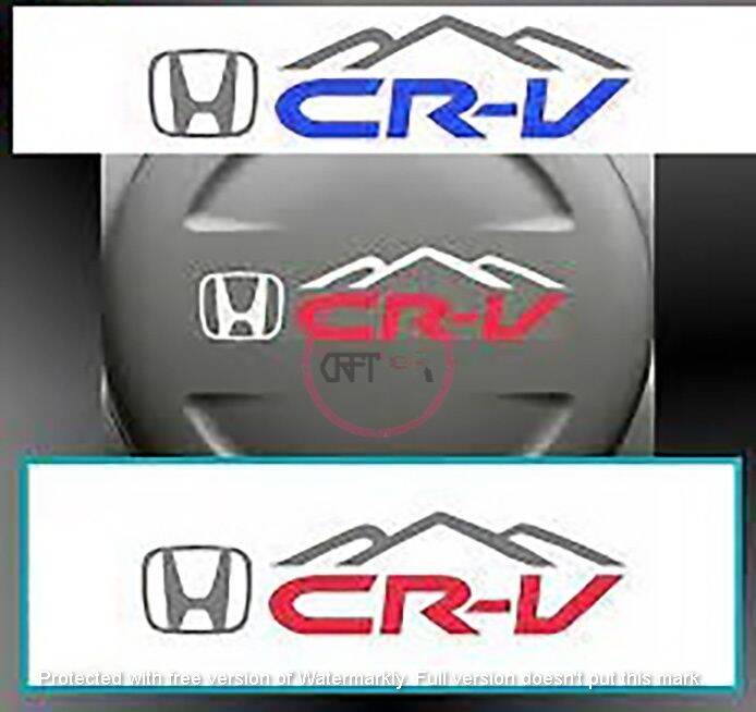 CFS319 Mountain Honda Crv Cr-V Rd1 Rd2 Rd3 Spare Tyre Stiker Sticker ...