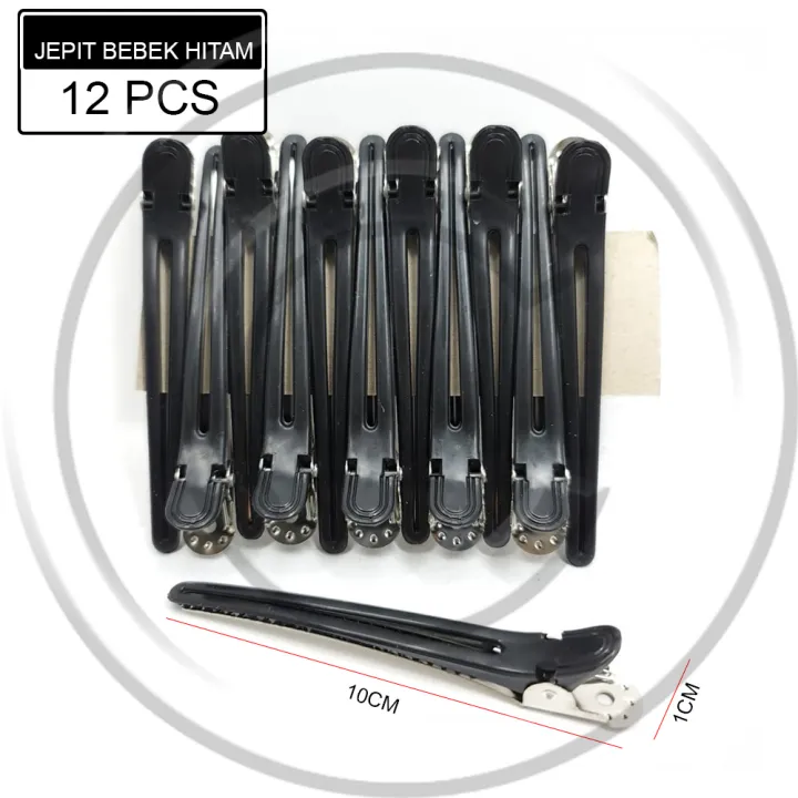 Jepit Rambut Bebek Hitam isi 12 pcs | Lazada Indonesia