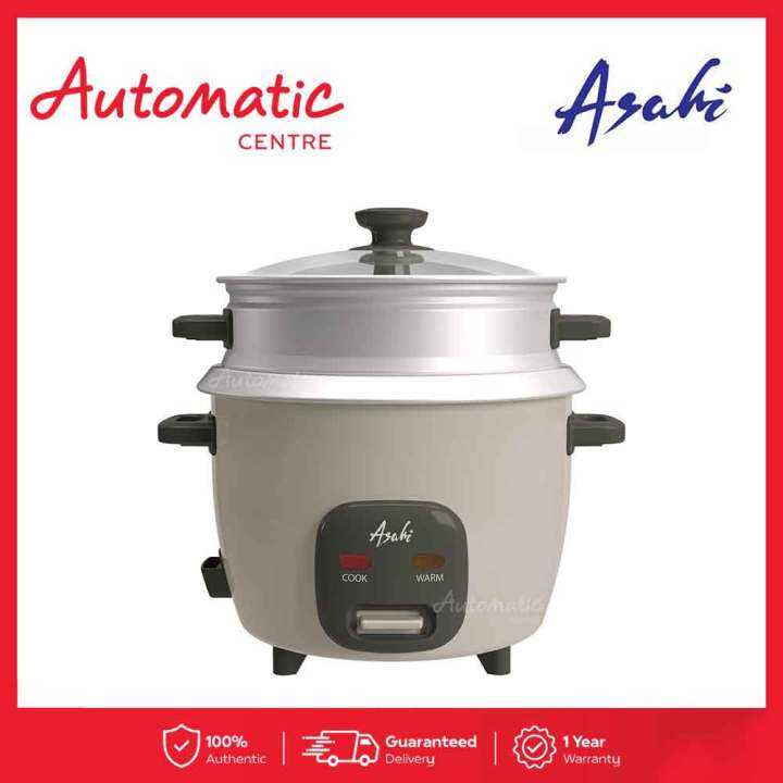 Asahi RCKR RC 85 8C CRM 8 Cups Capacity Rice Cooker with Steamer ...