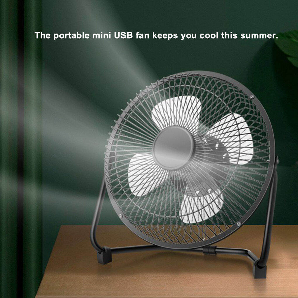 พัดลมUSB ตั้งโต๊ะ พัดลม พัดลมเงียบพกพา Fan, 4 inch mini fan, USB fan ...