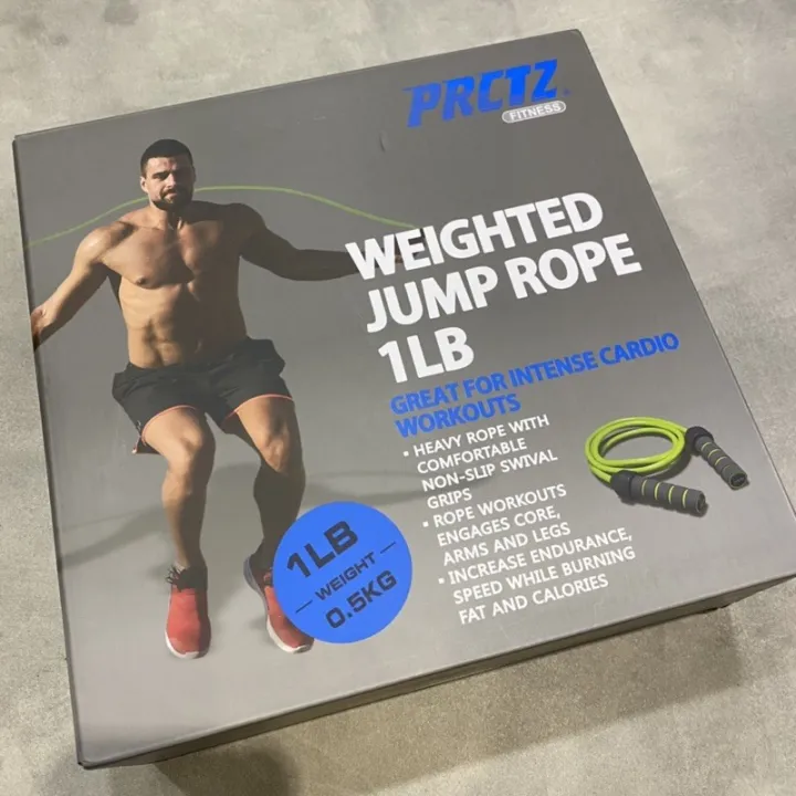 Prctz weighted jump rope | Lazada PH