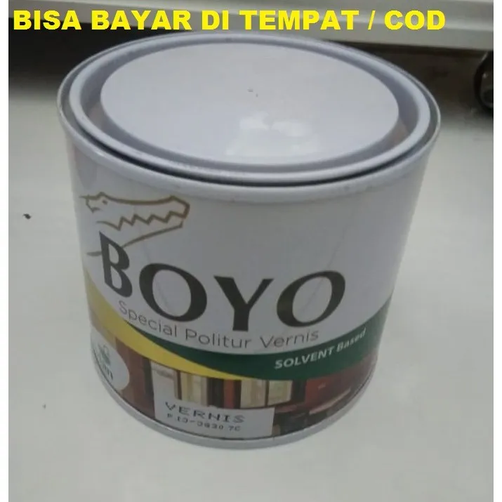 BOYO POLITUR WARNA 1/2 LITER CAT POLITUR KAYU - Avian BOYO Politur ...
