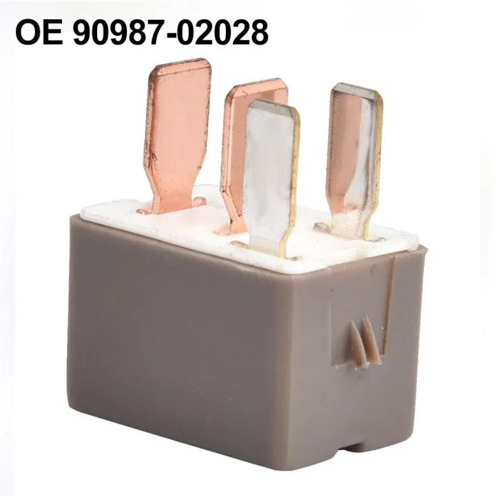 AC Magnetic Clutch Relay Relay New Relay AC Brown For Toyota Direct Fit ...