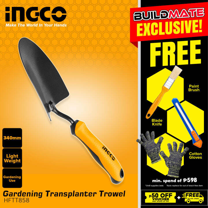 INGCO Trowel HFTT858 •BUILDMATE• IHT | Lazada PH