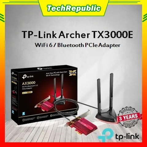 TP-Link Archer TX3000E AX3000 WiFi 6 Bluetooth 5.0 PCIe Adapter | Lazada