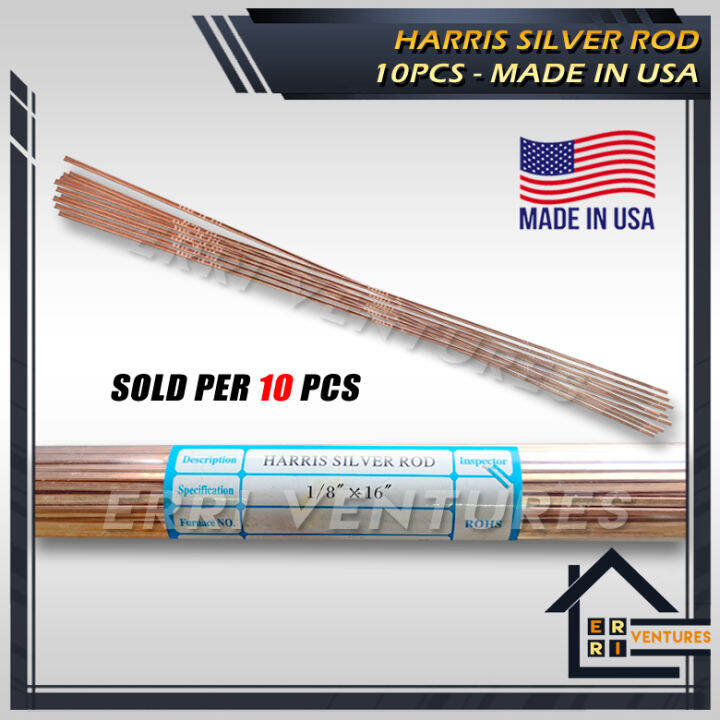 [Harris] Silver Rod 10pcs (Soldering) Made in USA | Lazada PH