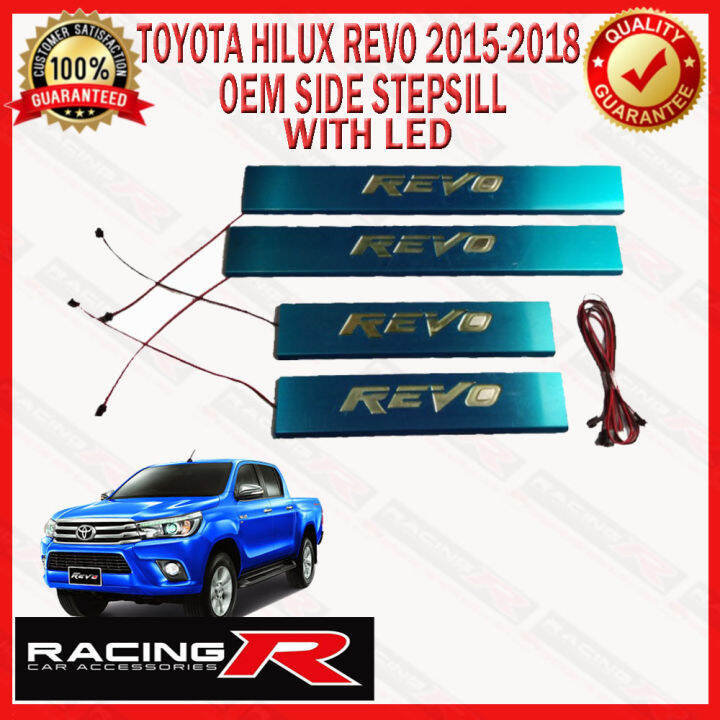 Toyota Hilux Revo 2015 to 2018 OEM Side Step Sill or Door Step Sill ...