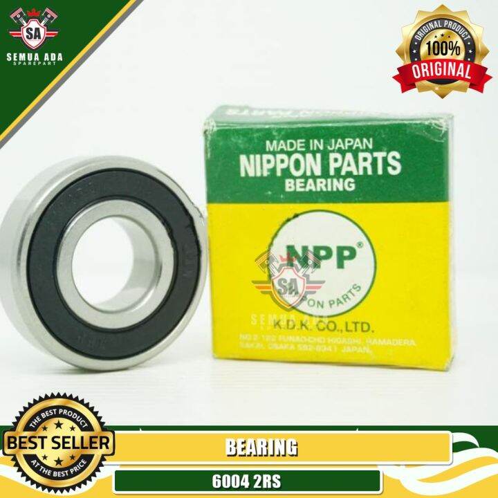 BEARING 6004 2RS NPP LAKER / LAHER NPP ORIGINAL 100% NPP | Lazada Indonesia