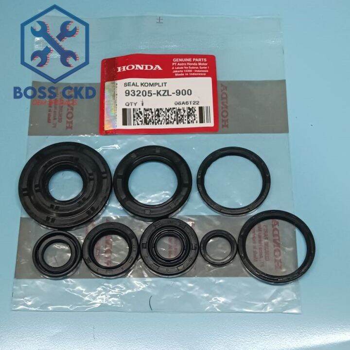 Seal Komplit Oil Seal Complete Honda Beat FI Vario 110 F1 Scoopy Spacy F1 Fi KZL | Lazada Indonesia