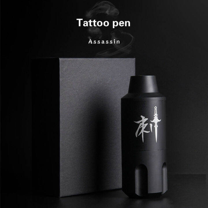 Mini tattoo short pen Tattoo Machine Japan Motor RCA Interface Rotary ...