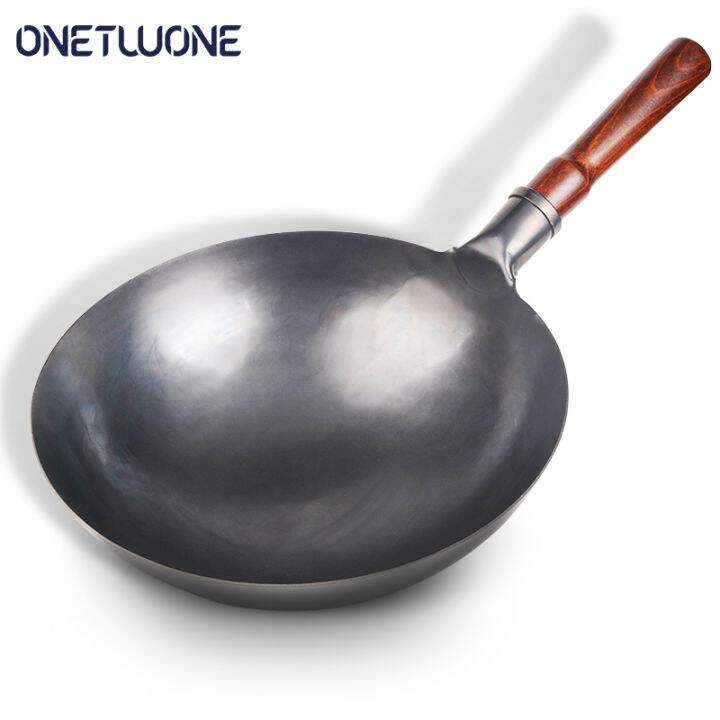 Onetwone Kitchen Iron Cookeware Chinese Woks Traditionl Handmade Wok ...