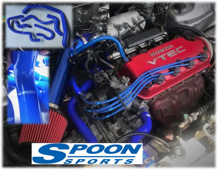 Samco by Spoon Sports for Honda 92~00 models SOHC Engines fits Esi EG ...