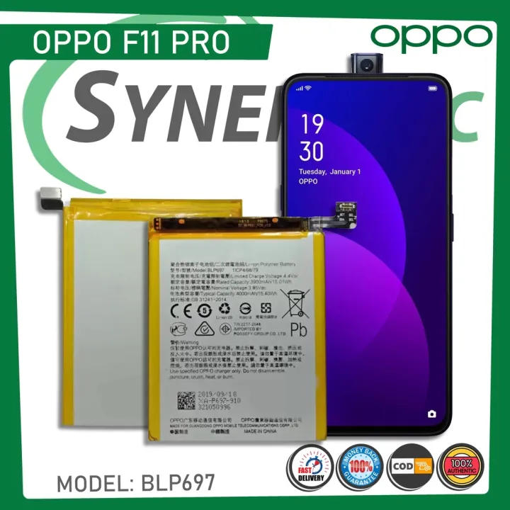 OPPO F11 Pro Battery, Model BLP697 High (4mAh) ORIGINAL OPPO BATTERY ...