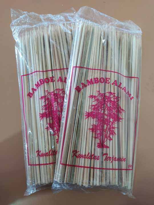 Tusuk Sate Daging / Tusuk Sate Kayu Bambu | Lazada Indonesia