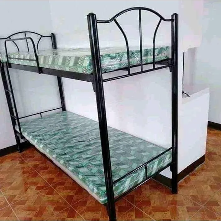 double deck bed single size with dura bed foam set 1person perbed ...