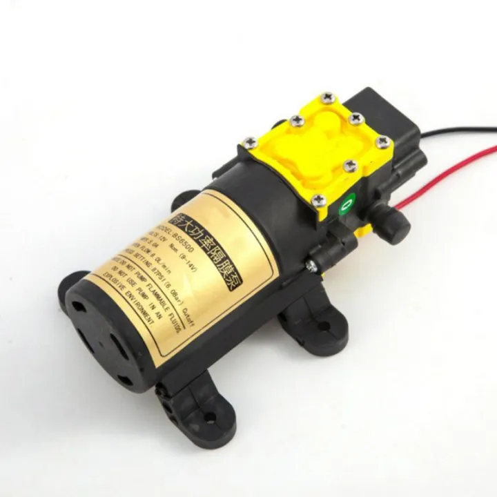 12V 8L/Min Large Flow Rate Agricultural Electric Water Pump High ...