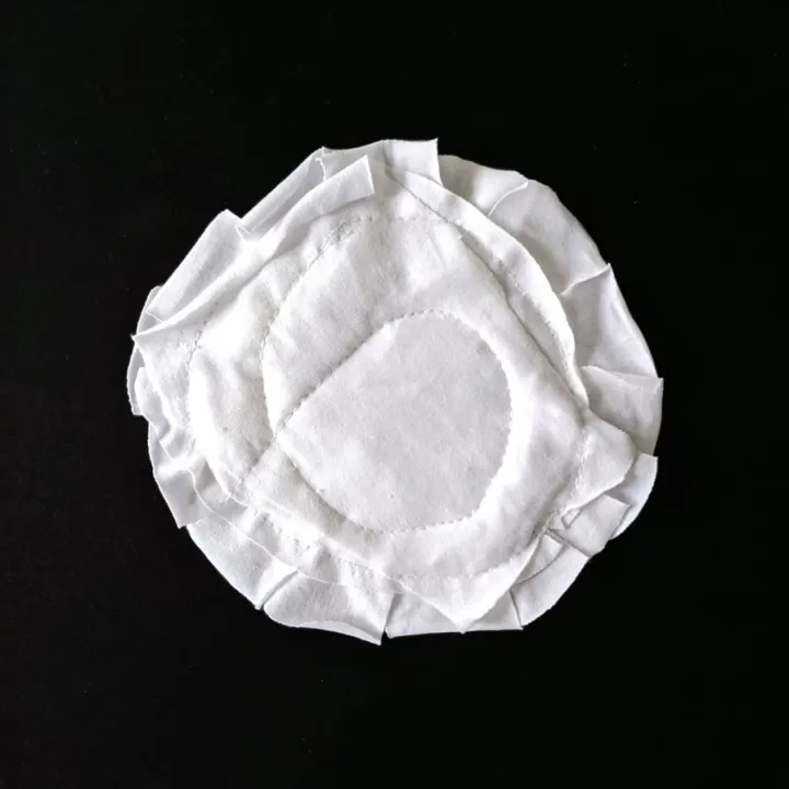 10pcs Multipurpose Plain White Round Rags Basahang Bilog Cleaning Cloth ...