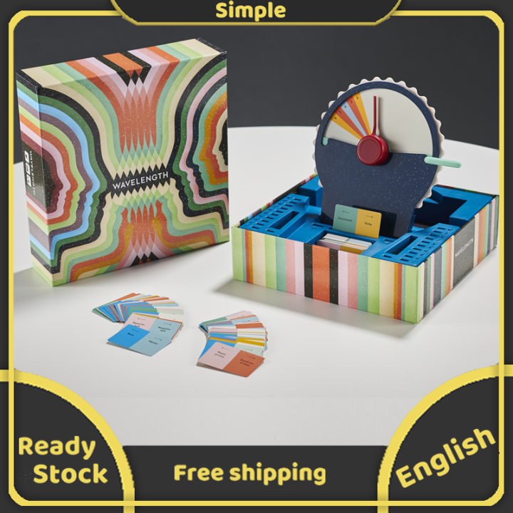 WAVELENGTH Board Game English Version Party Game | Lazada