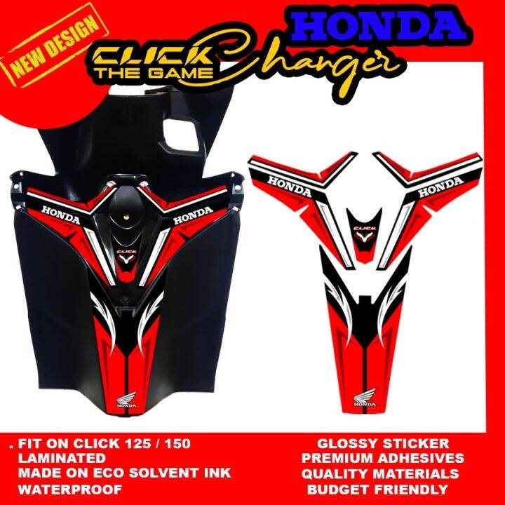 HONDA CLICK 125/150 INNER FAIRING STICKER / HONDA CLICK INNER FAIRING ...