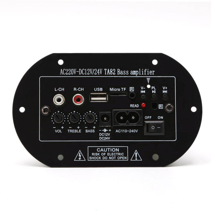 5-12inch 220V 12V 24V Bluetooth Audio Amplifier Karaoke Amplifier Hifi ...