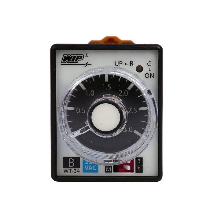 Timer Relay รีเลย์ตั้งเวลา WIP WT-34 220V แบบ A B C D +Socket | Lazada.co.th