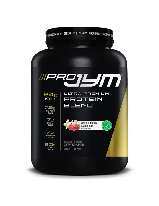 JYM PRO JYM PROTEIN ISOLATE 4 LBS WHITE CHOCOLATE RASPBERRY FLAVOR ...