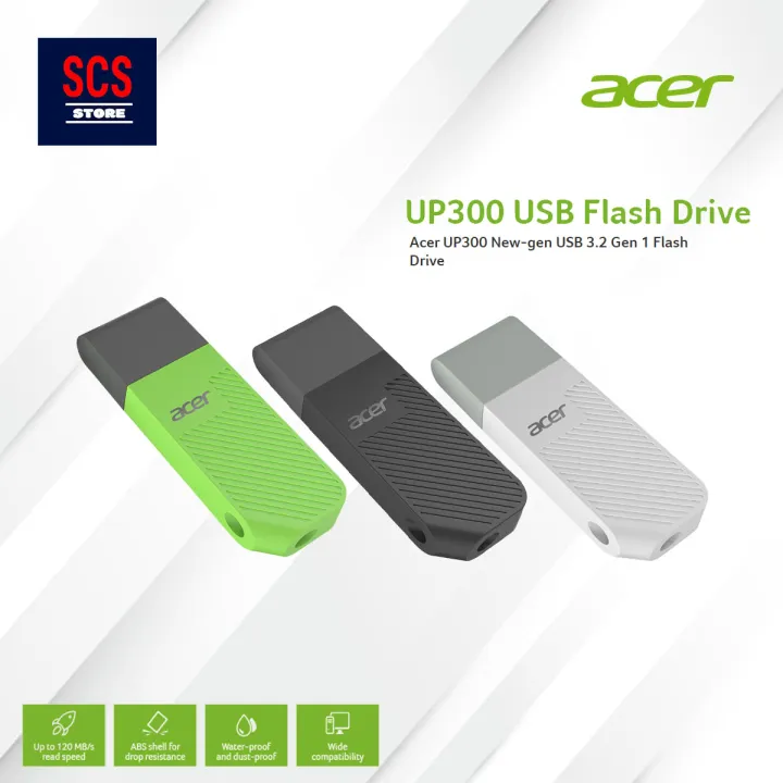 Acer UP300 New-gen USB 3.2 Gen 1 Flash Drive | Lazada