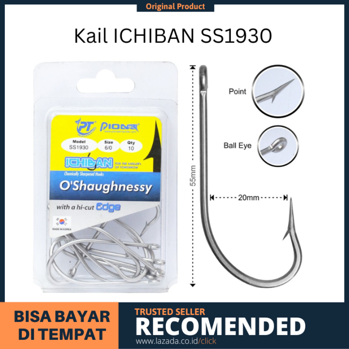 Kail Pancing Pioneer Ichiban Oshaughnessy SS1930 Original - Mata Kail ...