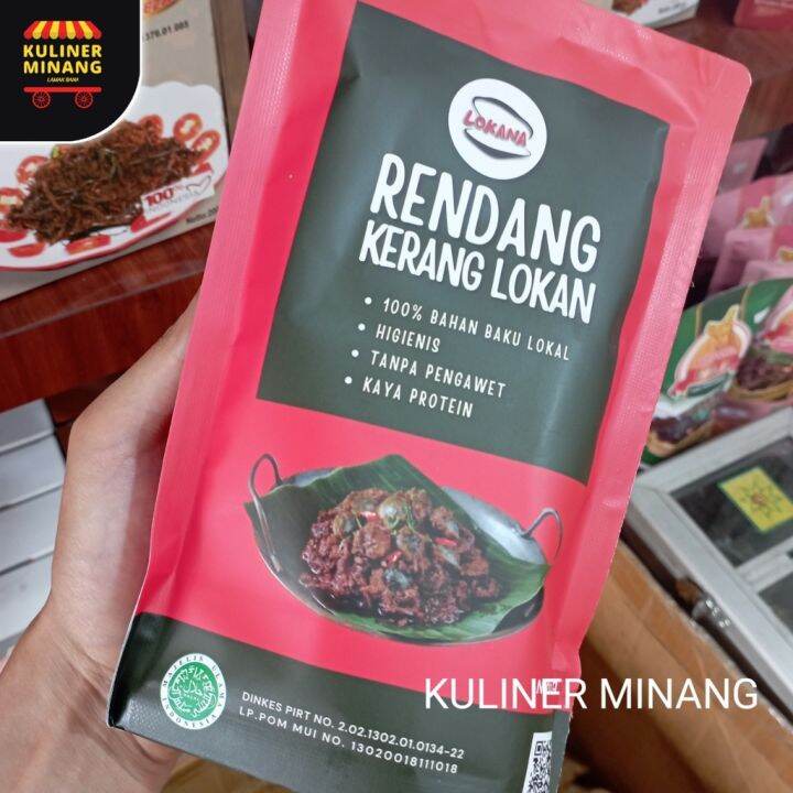 Rendang Kerang Lokan by Lokana Oleh-Oleh Asli Cemilan Kampung Makanan ... Rendang Kerang Lokan by Lokana Oleh-Oleh Asli Cemilan Kampung Makanan ...